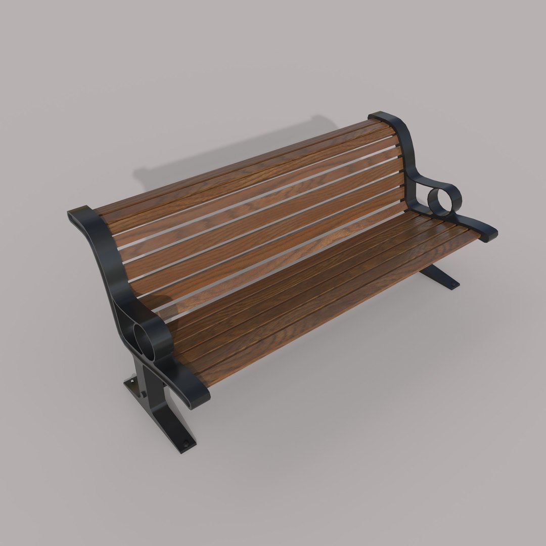 Bench 3D - TurboSquid 2252168