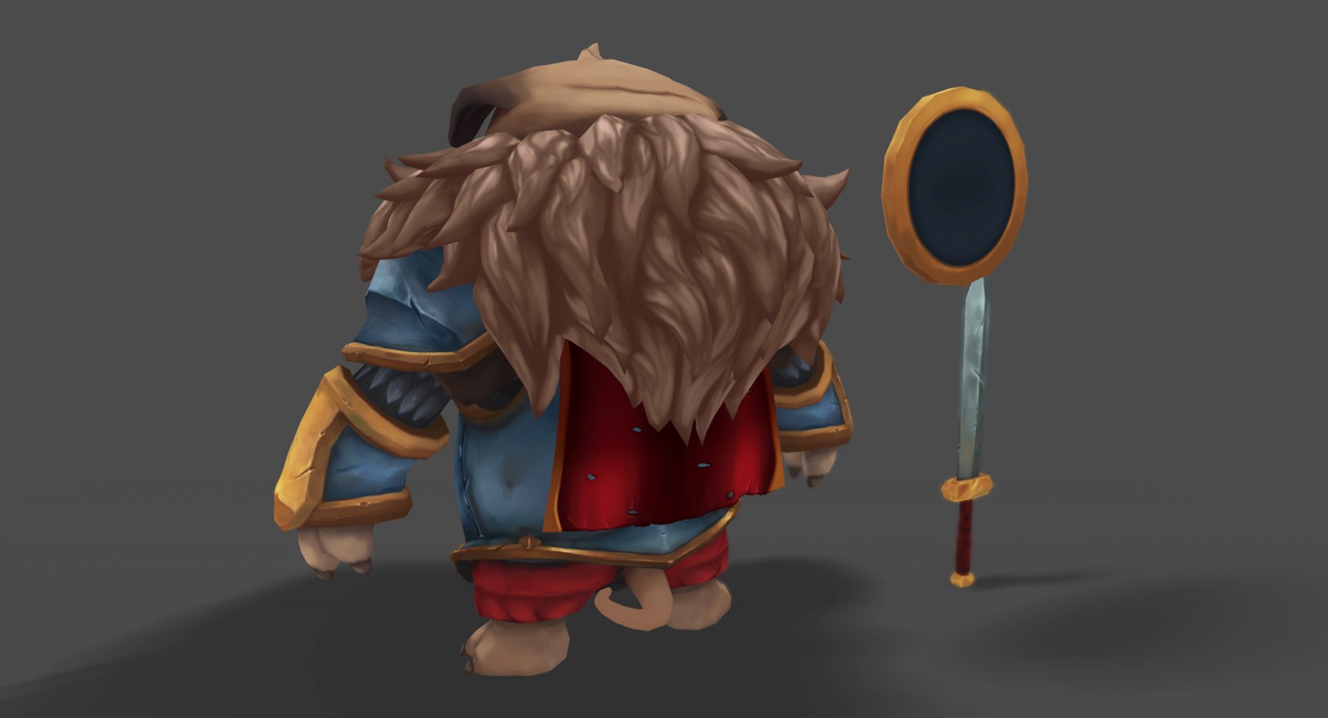 3D Fantasy Hand Painted Pug Model - TurboSquid 1182104