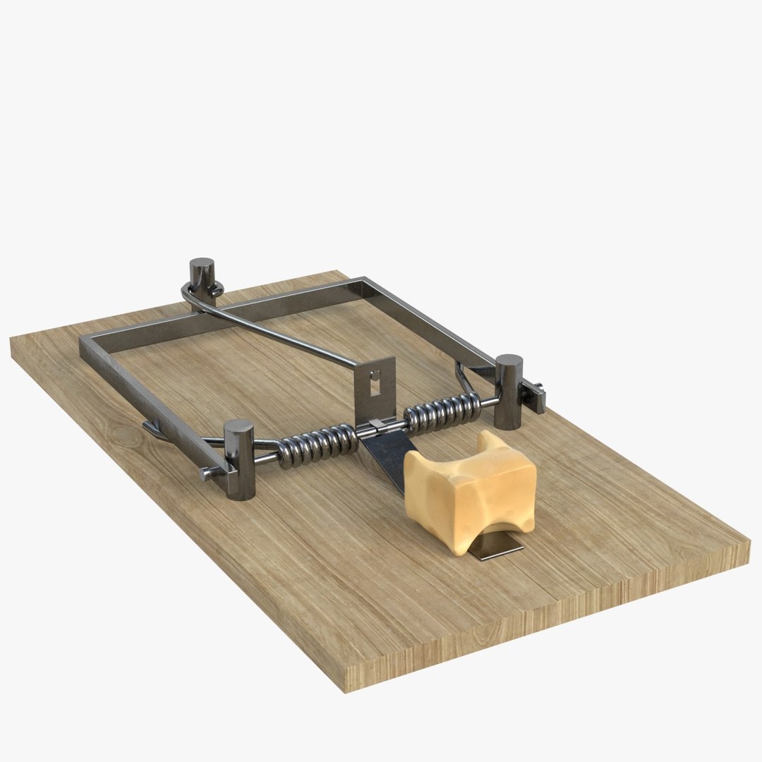3D mouse trap - TurboSquid 1354344