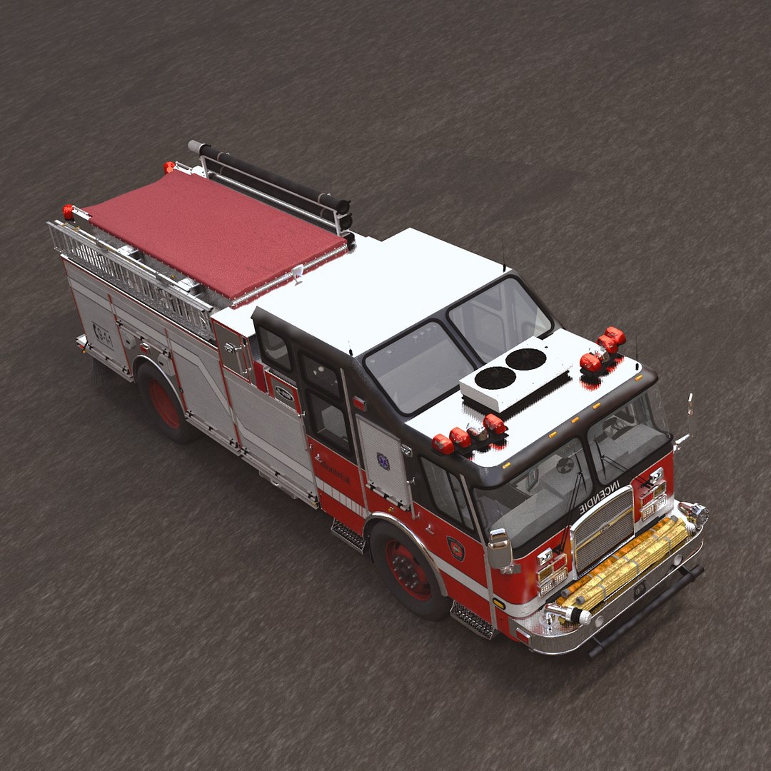 pumper pump 3d model