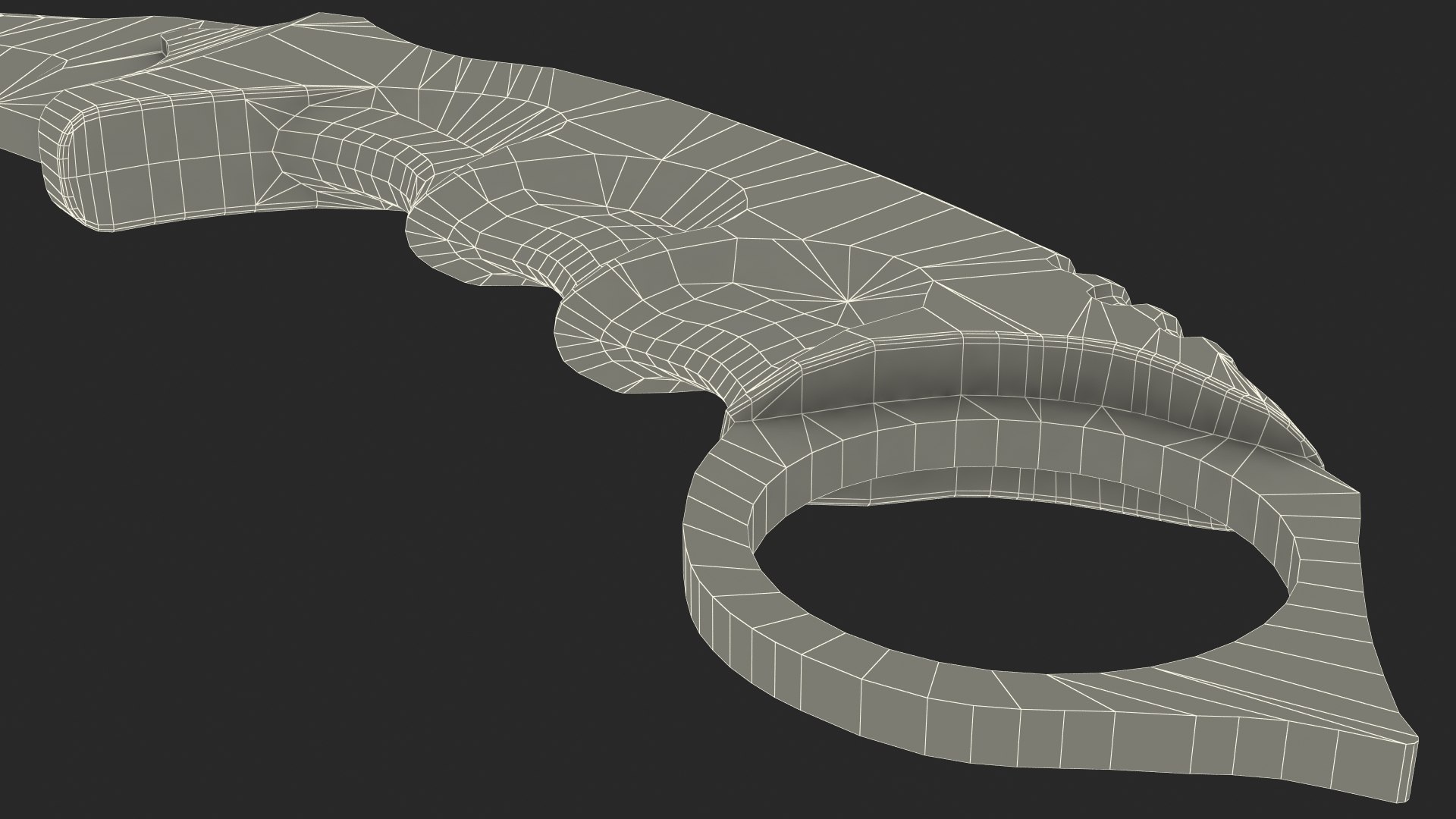 3D Model Karambit Tactical Knife Dagger Game Weapon - TurboSquid 2124863