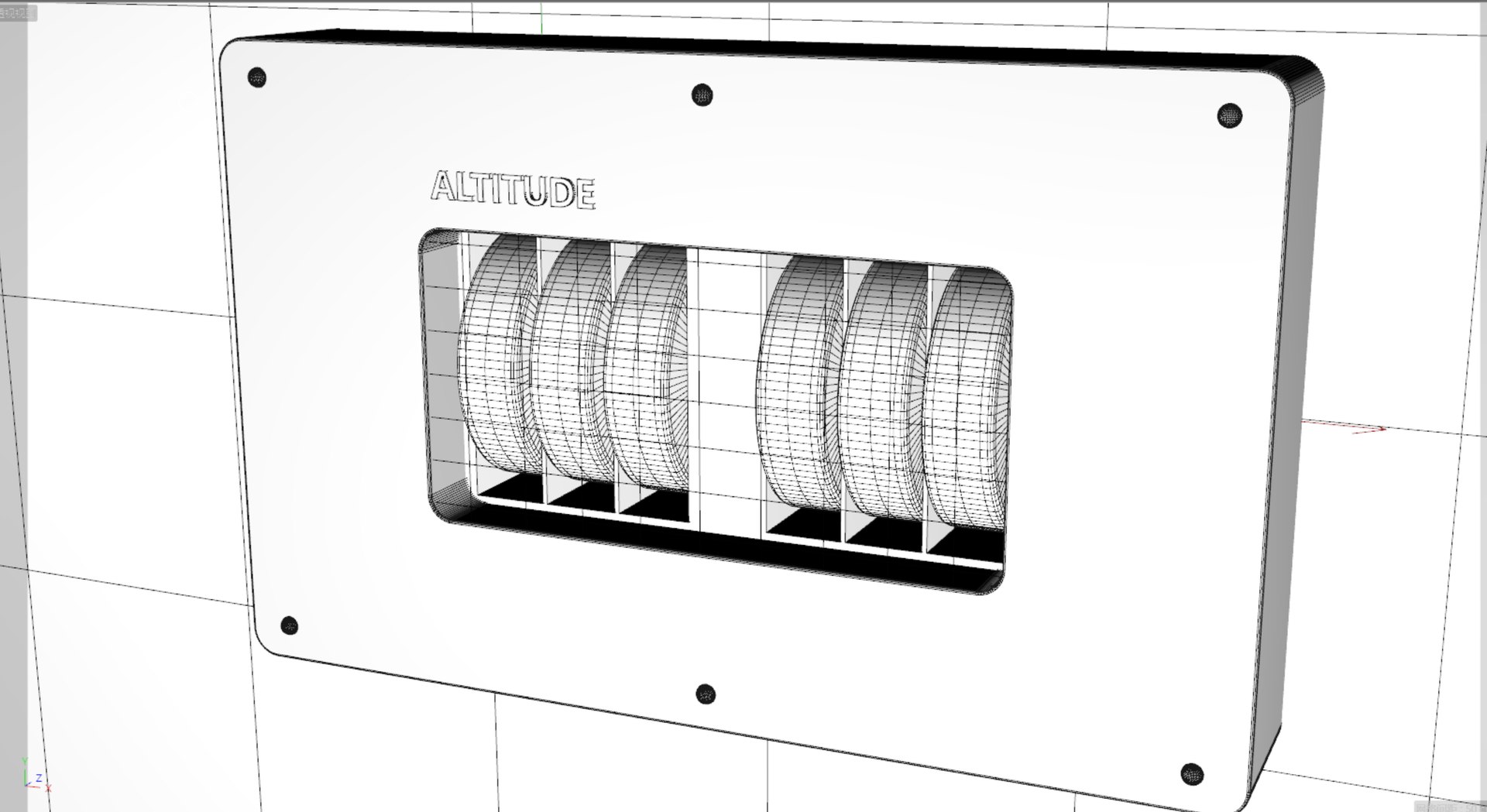 3D digital display electrical box model - TurboSquid 2051429