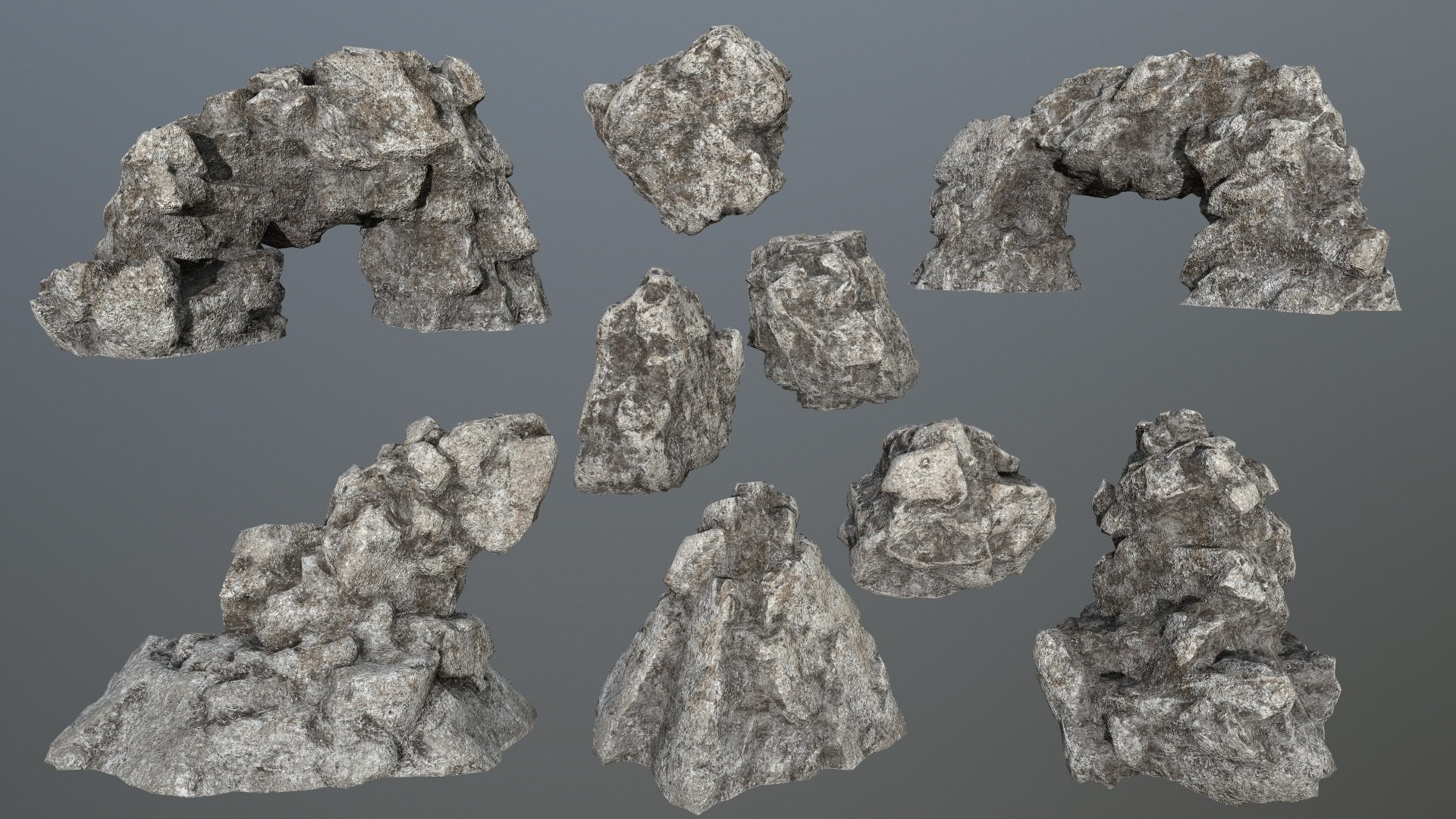3D rock - TurboSquid 1374767