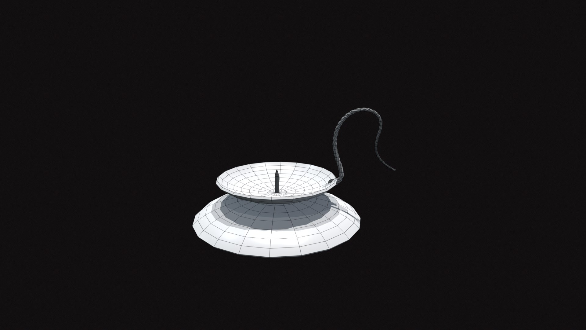 Medieval House Hold Candle Holder 3D Model - TurboSquid 2320254