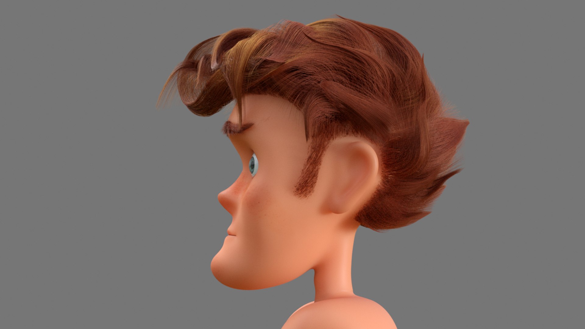 3D Arthur Head Animation Model - TurboSquid 1345952