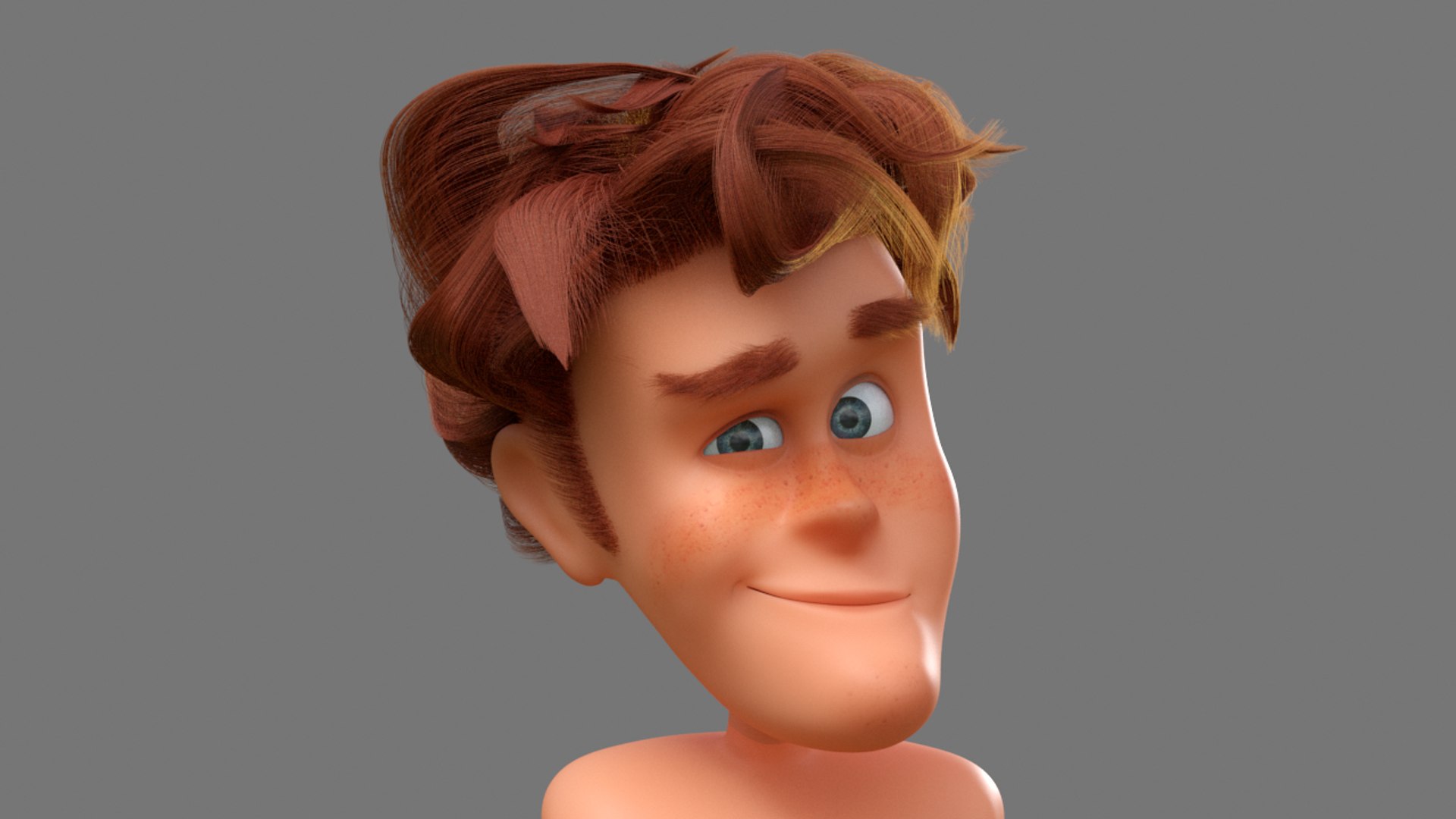 3D Arthur Head Animation Model - TurboSquid 1345952