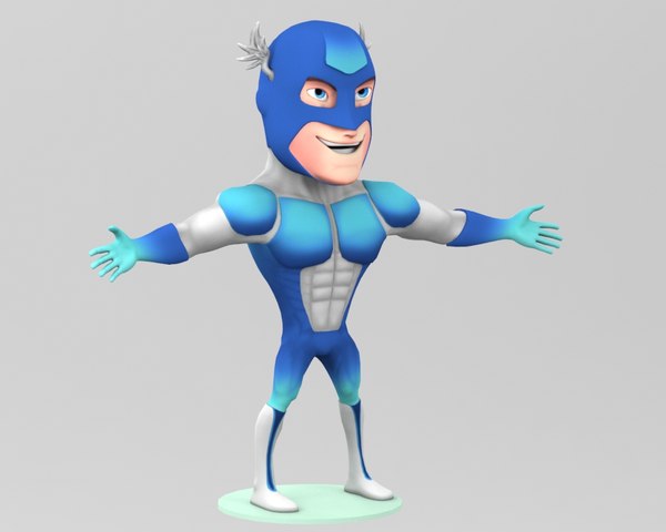 Man Superhero 3D Models for Download | TurboSquid