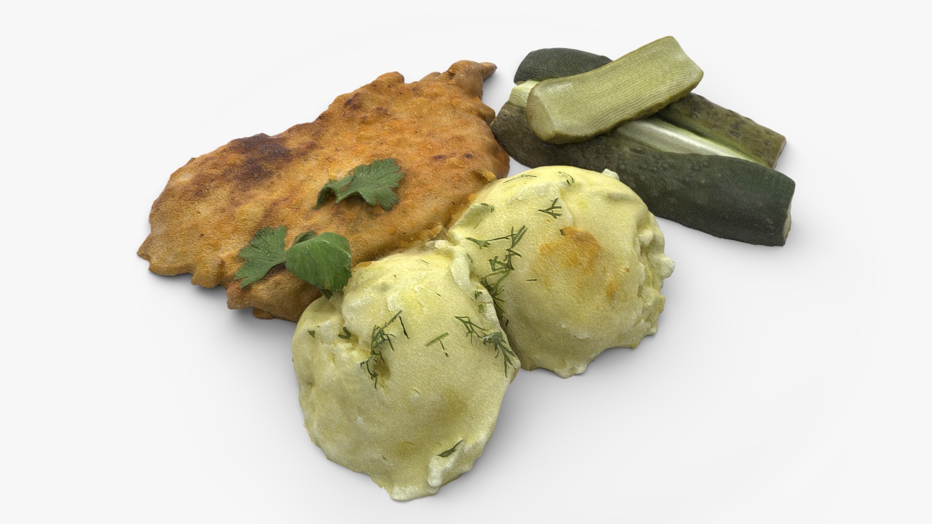 3D realistic foods collection 1 - TurboSquid 1883281