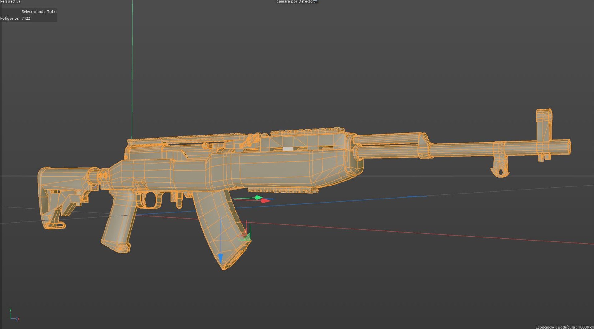FDE SKS Rifle Low-poly 3D Model - TurboSquid 2119053