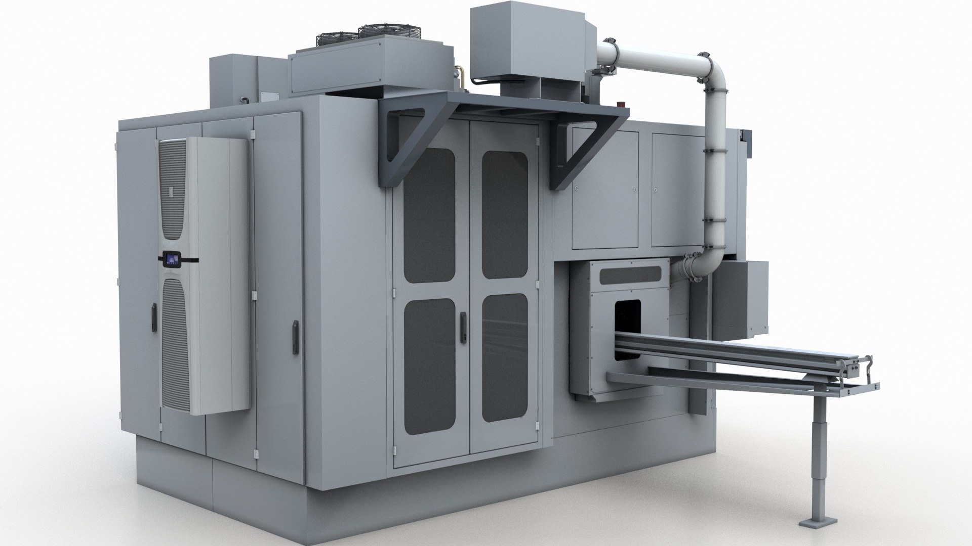 CNC Machine 2 3D - TurboSquid 2389521