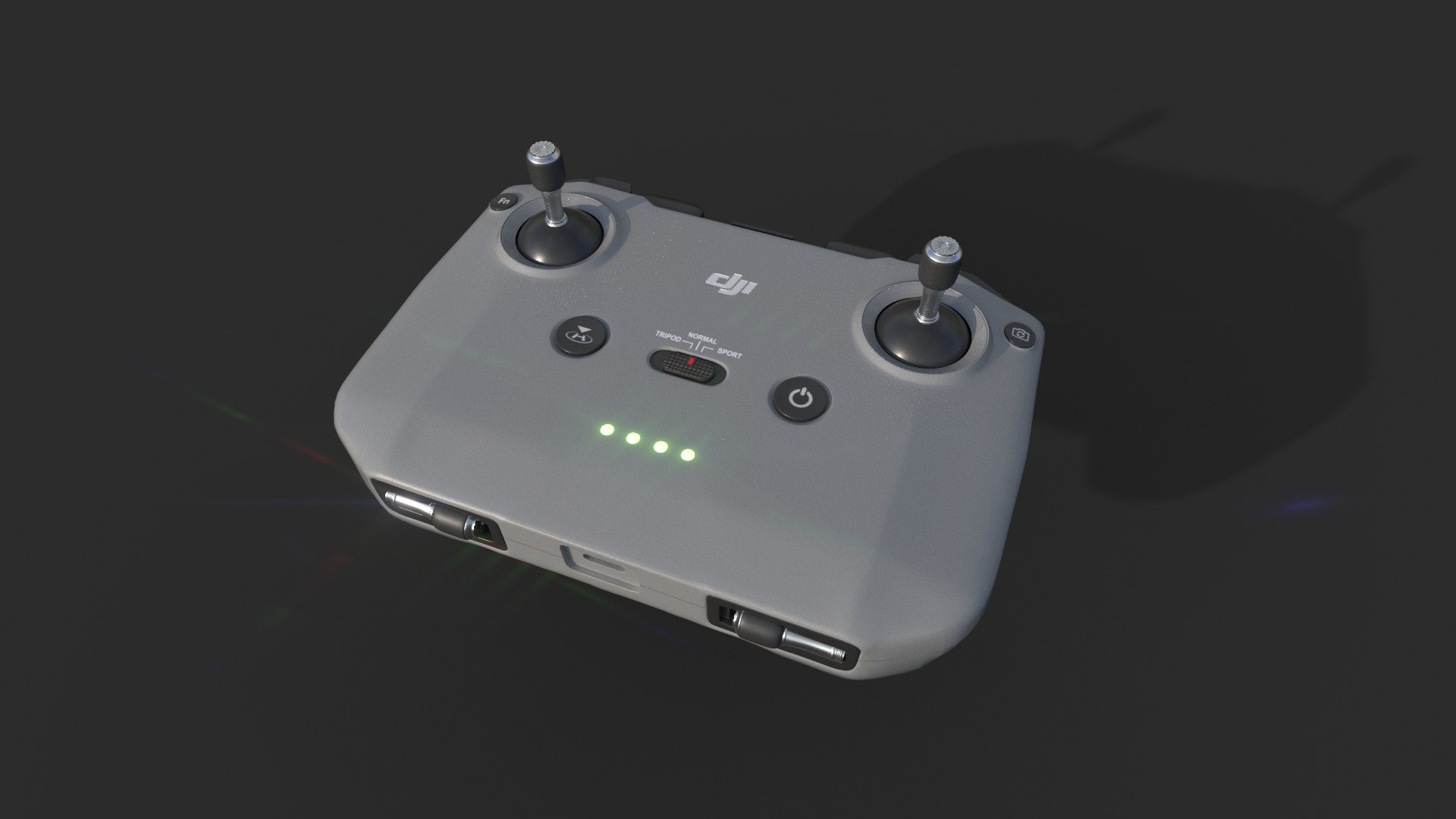 DJI AIR 2S Drone Controller 3D Model - TurboSquid 2395666