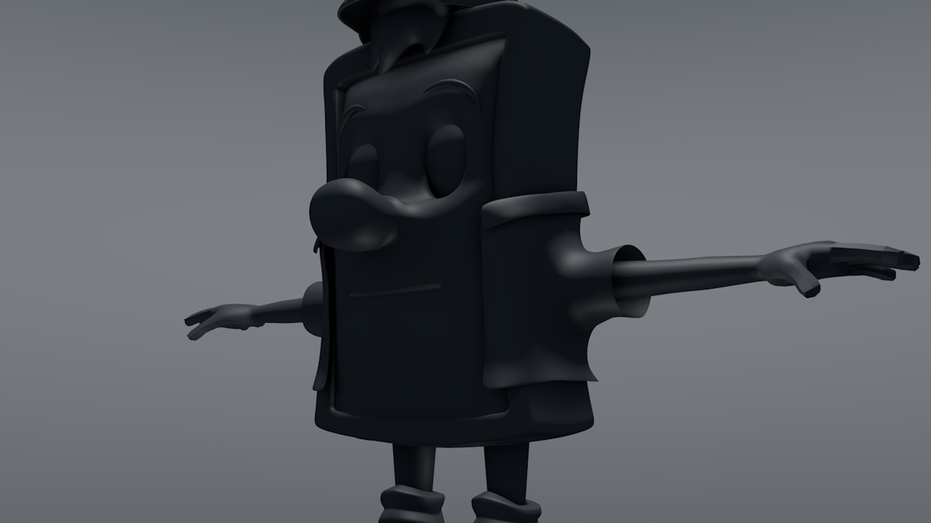 Cartoon brick character 3D model - TurboSquid 1318244