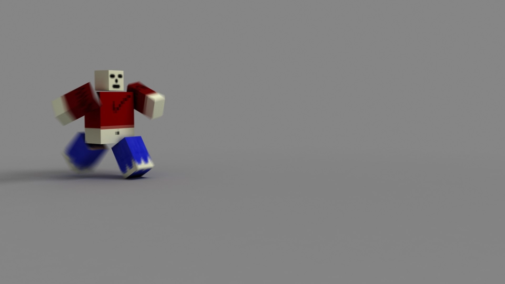 3ds max minecraft character