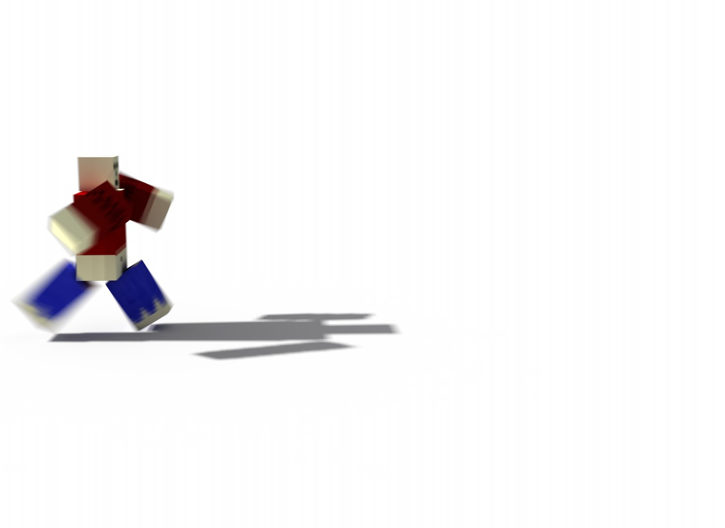 3ds max minecraft character