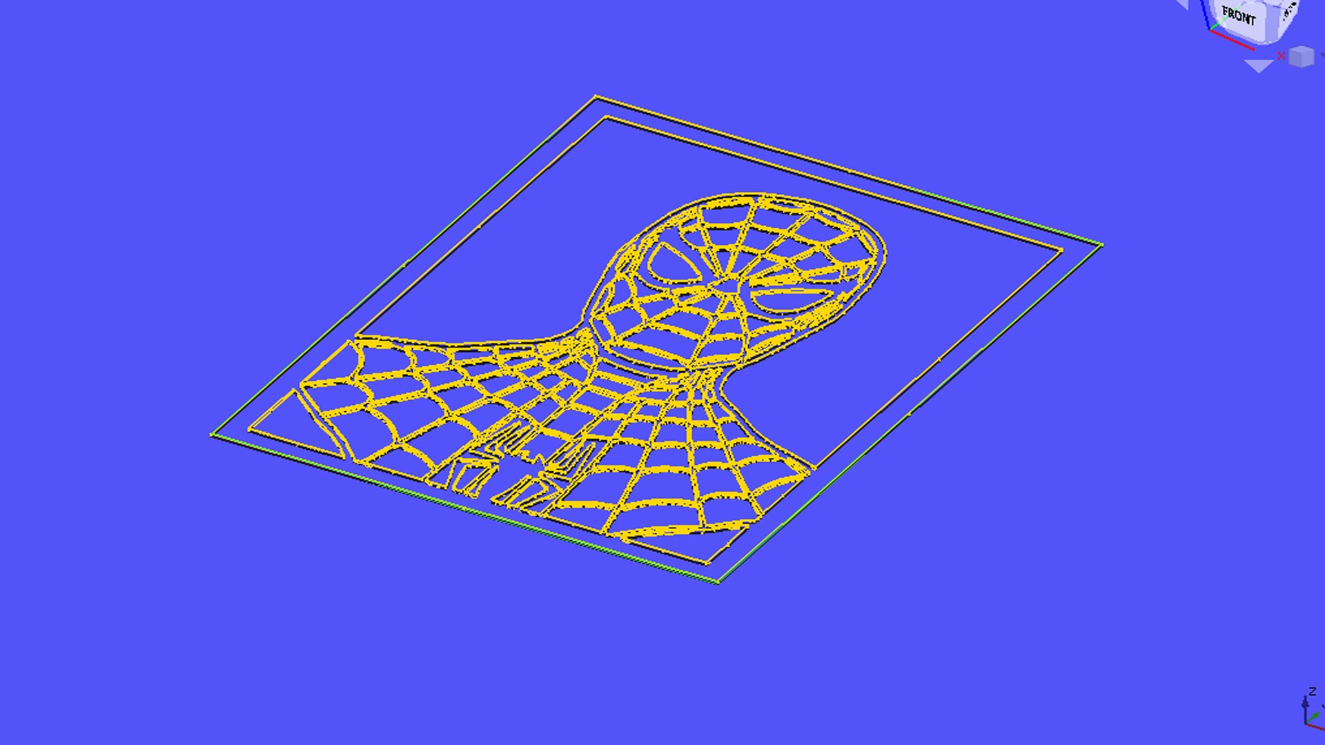 3D Model Spider-Man Wall Decor Art - TurboSquid 2452561