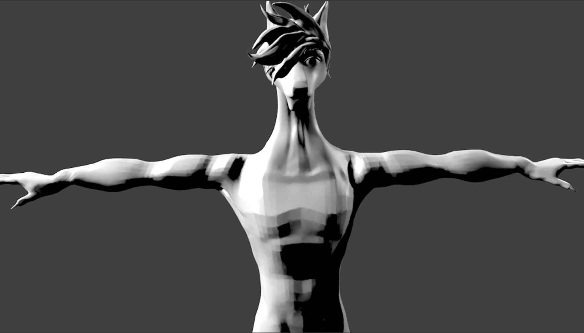 Anthropomorphic Wolf Anthro 3D - TurboSquid 1170337