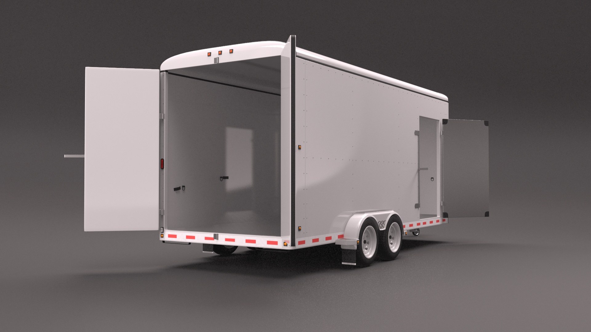 Cargo Trailer Model - TurboSquid 1638635