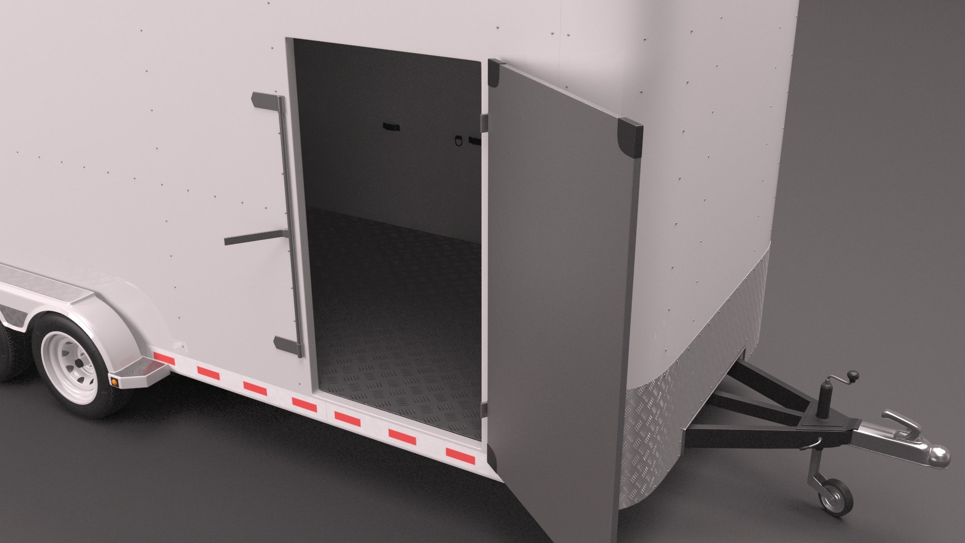 Cargo Trailer Model - TurboSquid 1638635