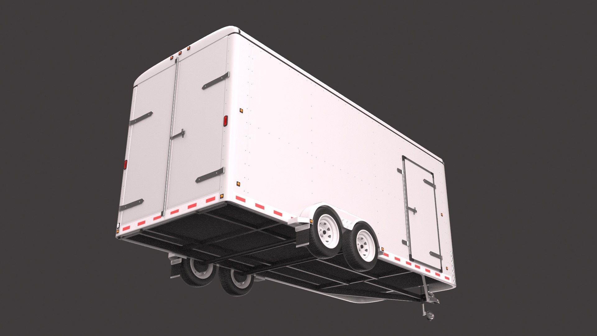 Cargo Trailer Model - TurboSquid 1638635