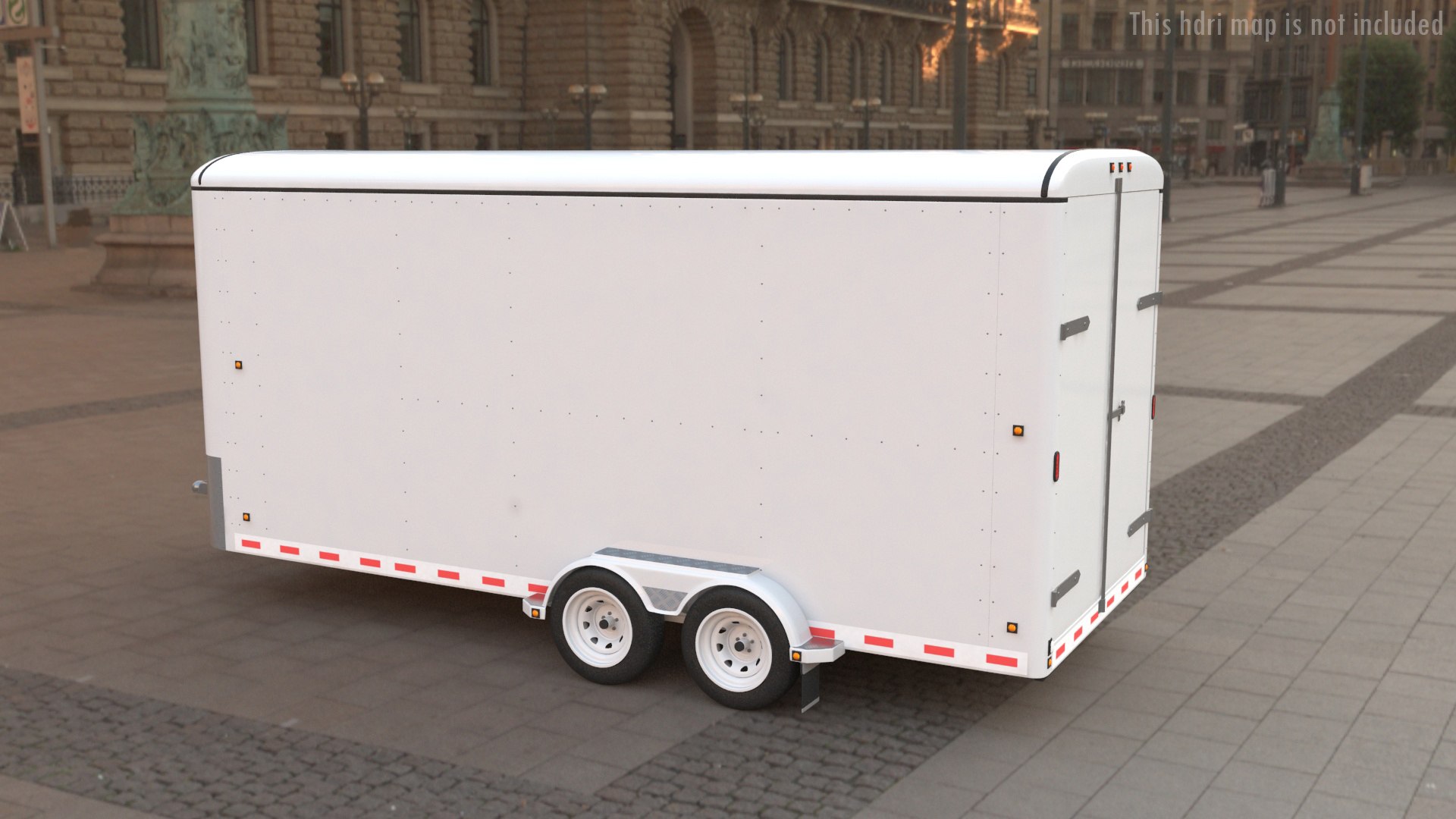 Cargo Trailer Model - TurboSquid 1638635