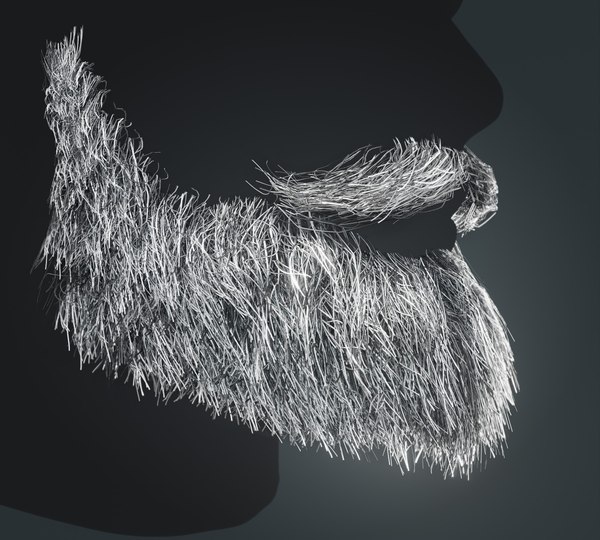 3D Beard RealTime 10 Version 1 - TurboSquid 1892357
