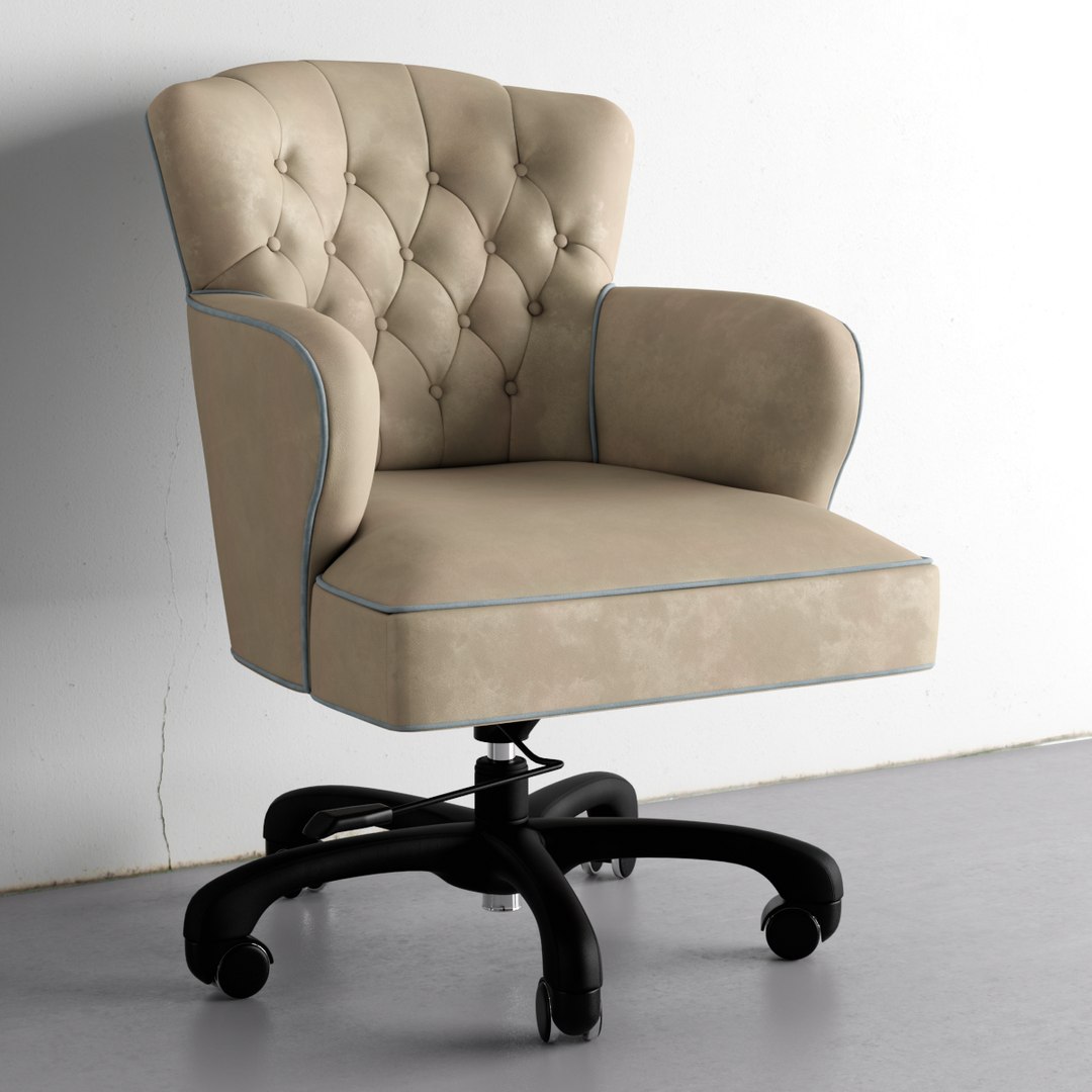 3ds Max Christopher Guy Monaco Armchair Swivel