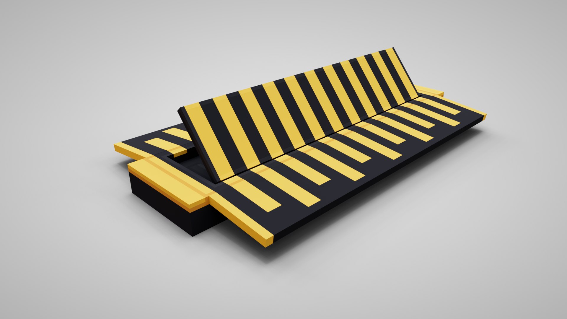 Voxel Anti-ram device 3D - TurboSquid 1939711