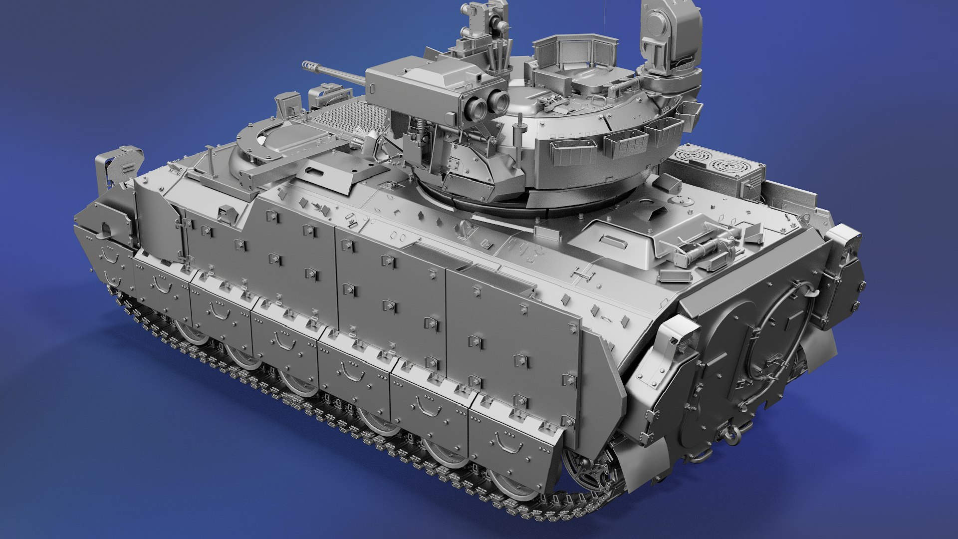 3D New Bradley M2A4E1 High Poly 3D Model - TurboSquid 2415067