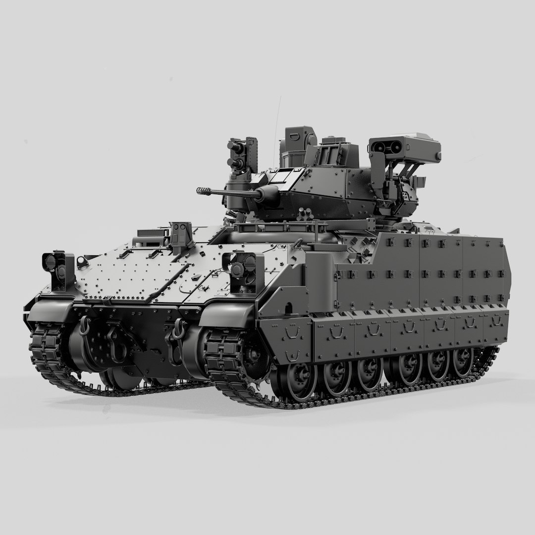 3D New Bradley M2A4E1 High Poly 3D Model - TurboSquid 2415067