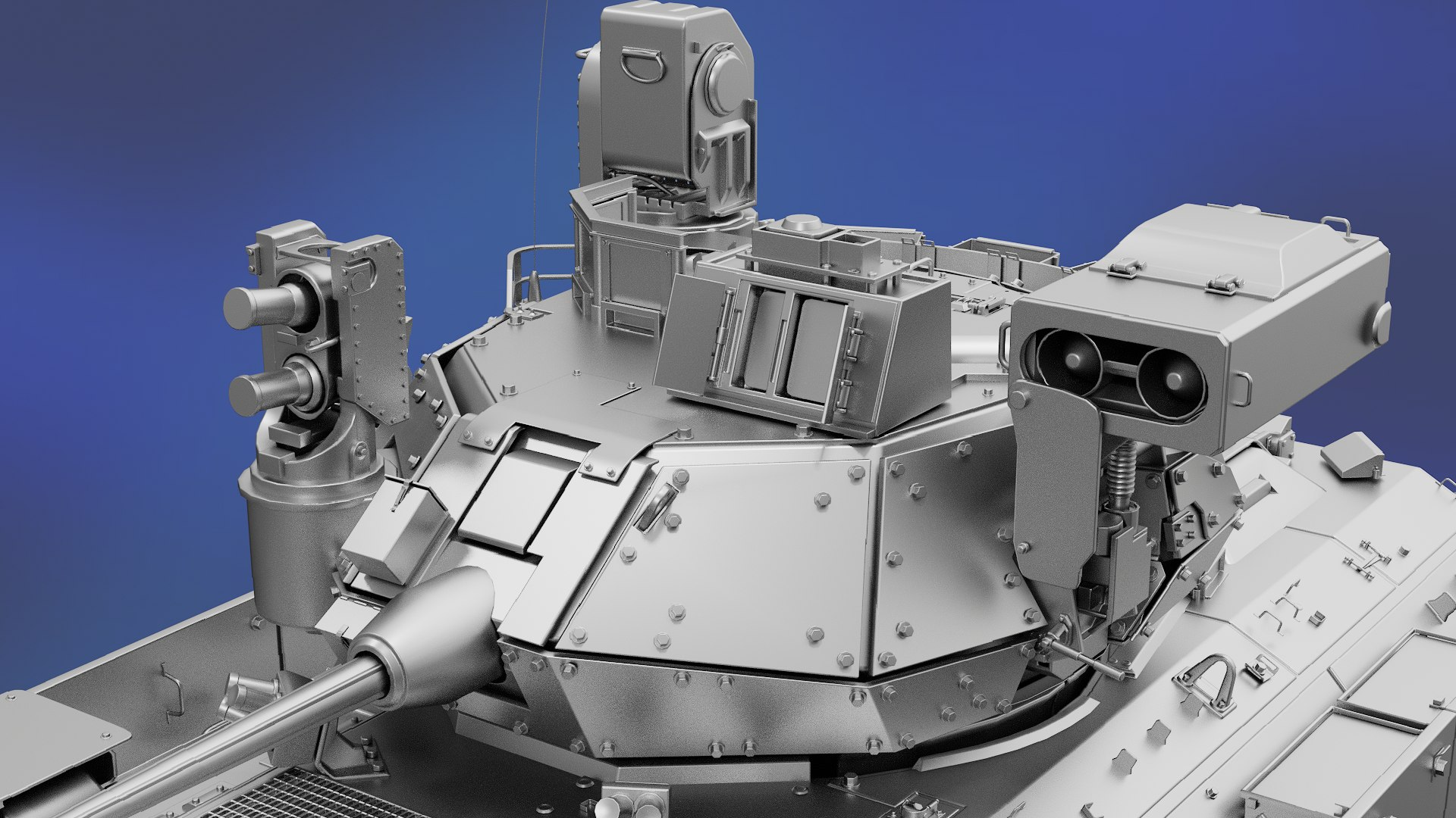 3D New Bradley M2A4E1 High Poly 3D Model - TurboSquid 2415067