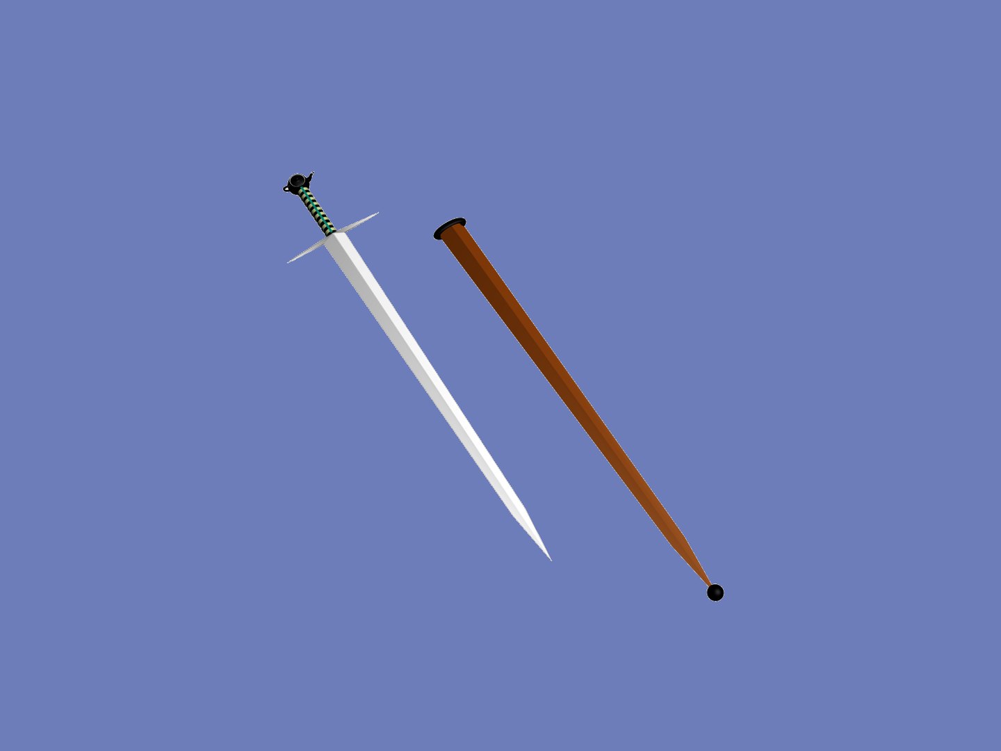 Free Sword Mod Oblivion 3d Model