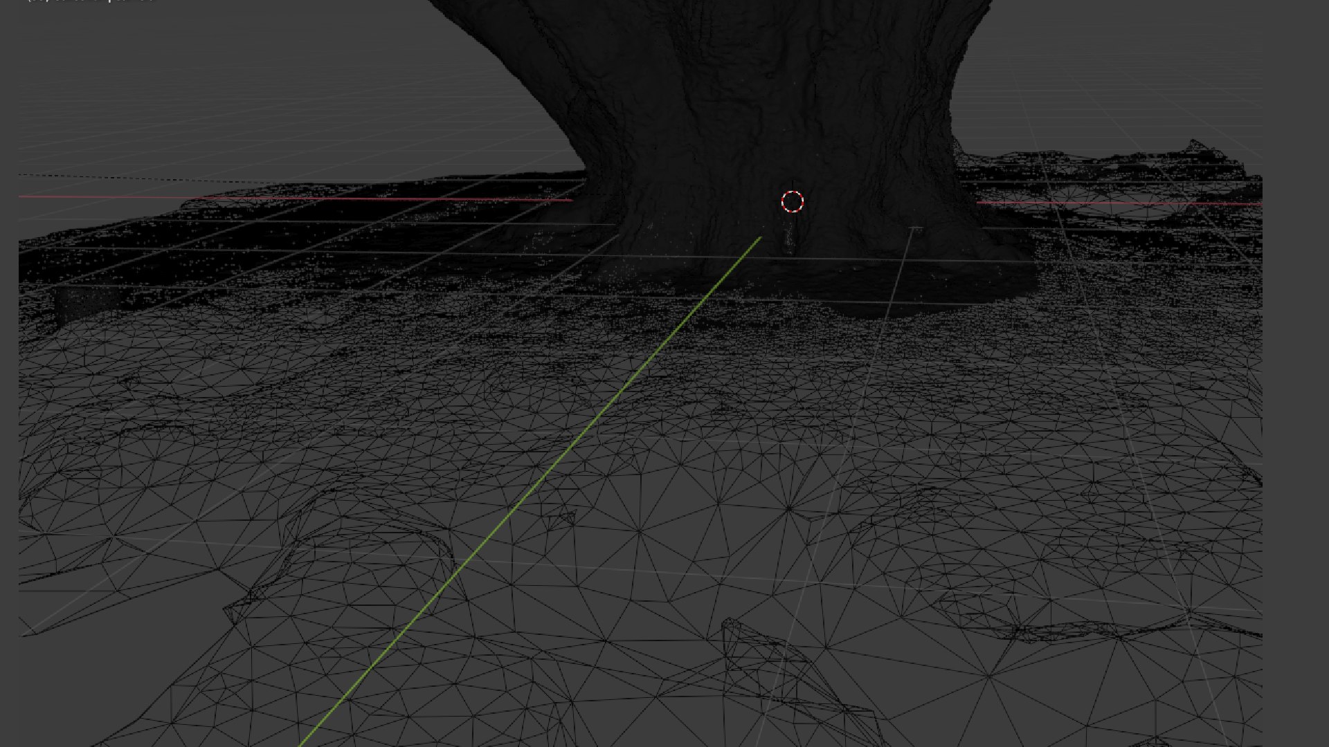 Live Oak Tree Trunk model - TurboSquid 2181409