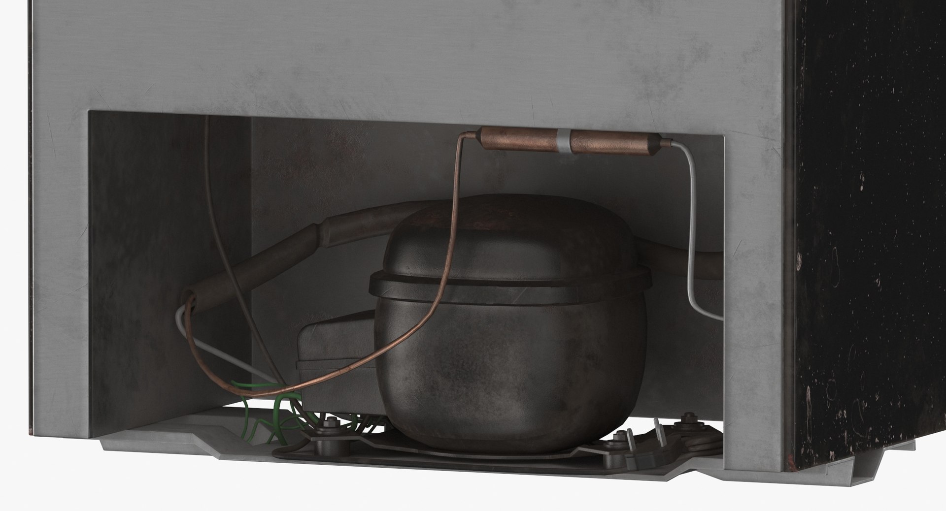 Mini Fridge Type 01 Clean And Dirty 3D - TurboSquid 2084079