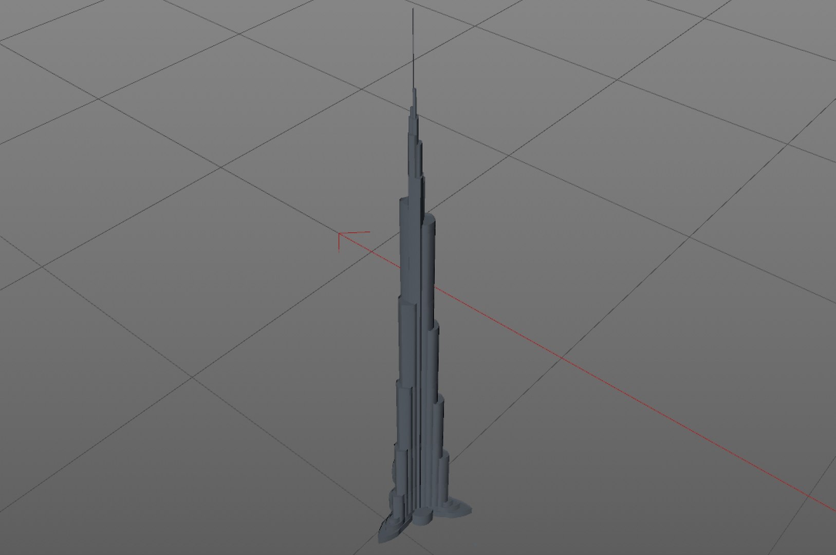 Burj Khalifa Tower Model - TurboSquid 1953373