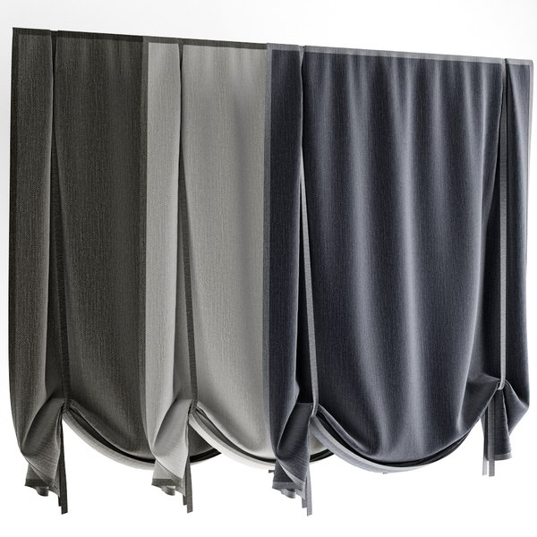Roman Curtain 3D Models for Download | TurboSquid