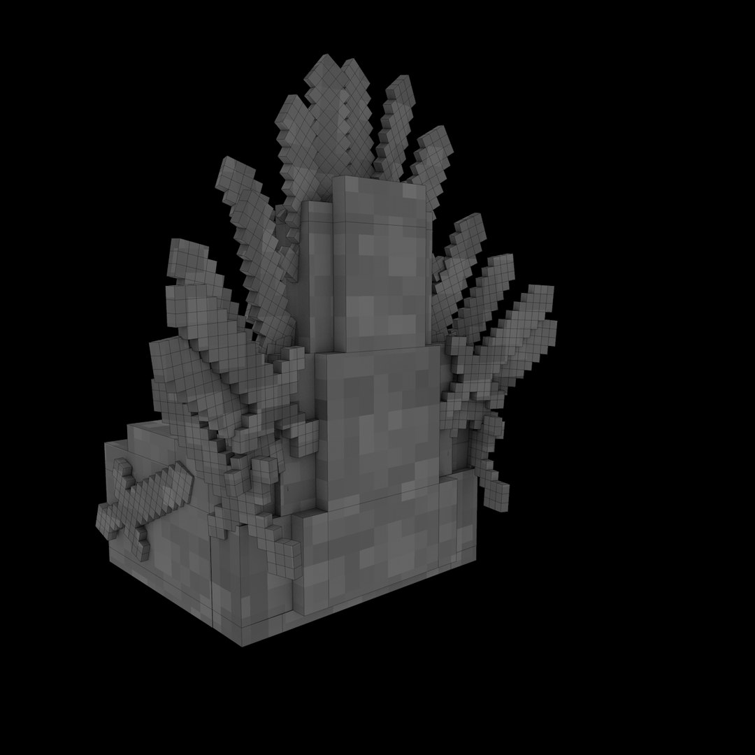 3d Minecraft Model
