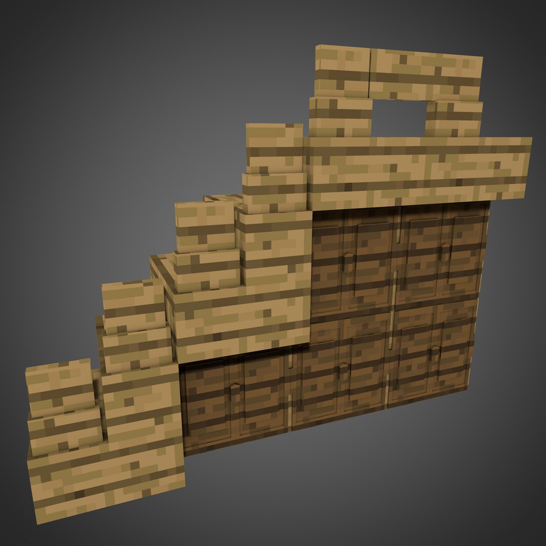 3d Minecraft Model