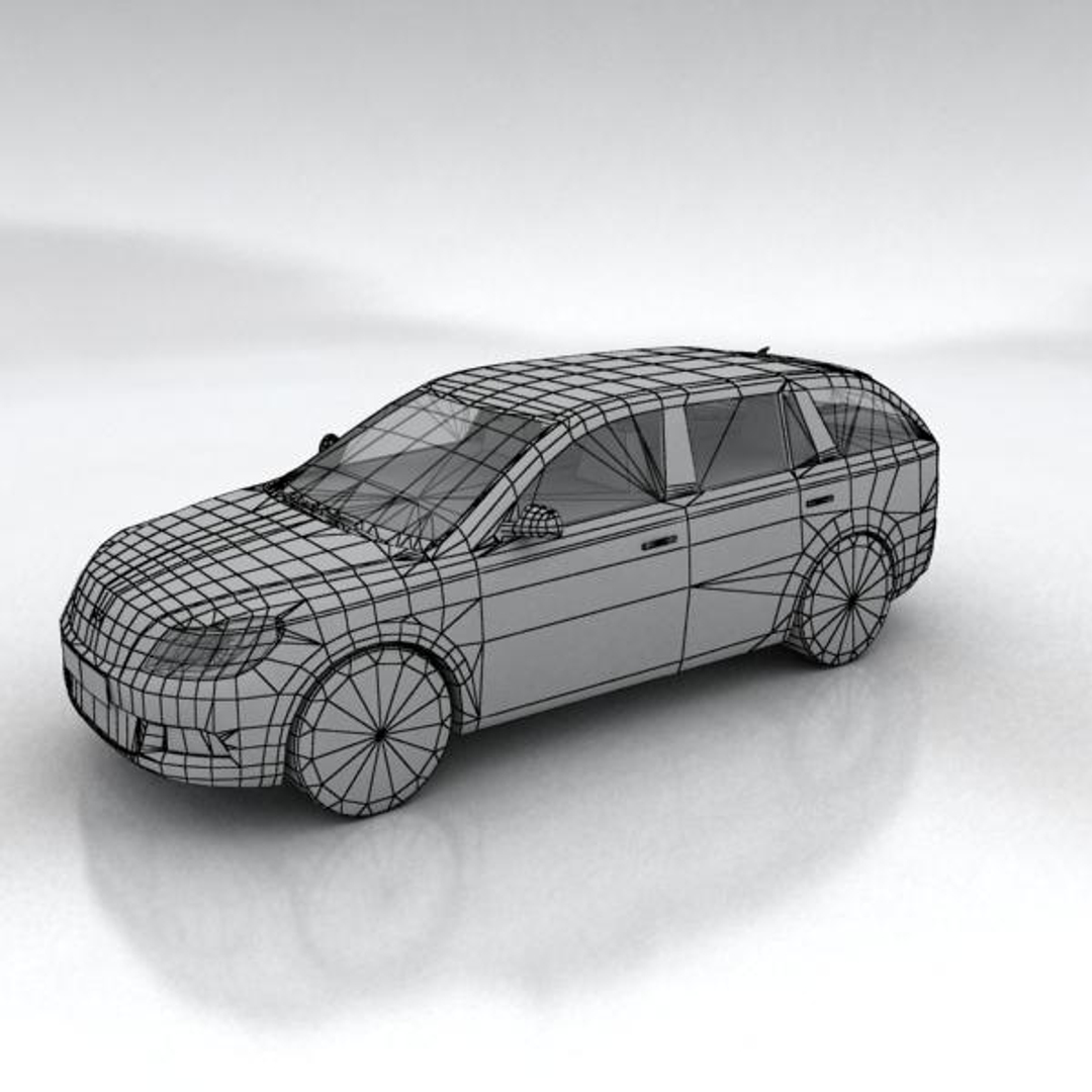 3d vehicle details model