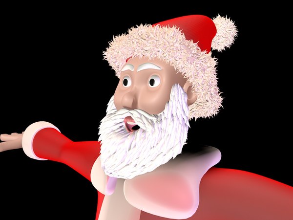 3D santa model - TurboSquid 1471369
