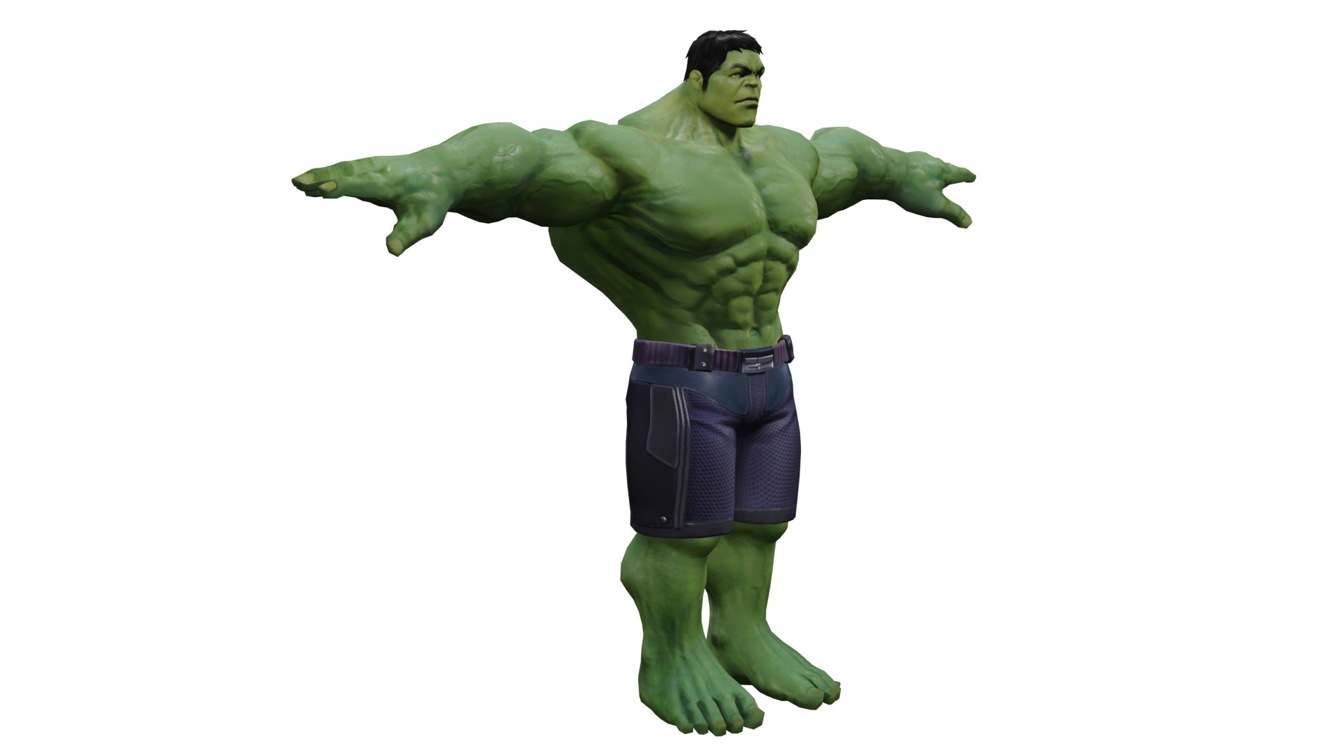 3D Hulk 3D Character Model model - TurboSquid 2020237