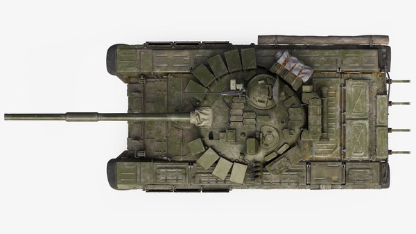 modelo 3d Tanque de batalla principal T-72 B3 RIGGED Dirt Realistic - TurboSquid 1999216