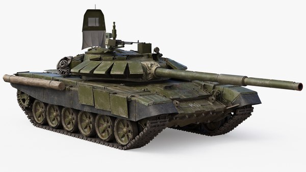 modelo 3d Tanque de batalla principal T-72 B3 RIGGED Dirt Realistic - TurboSquid 1999216