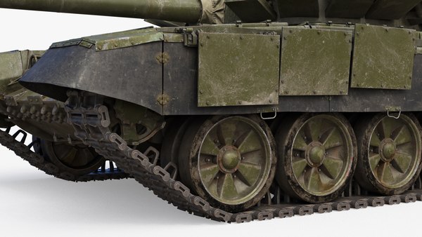 3D модель Основной боевой танк T-72 B3 RIGGED Dirt Realistic - TurboSquid 1999216