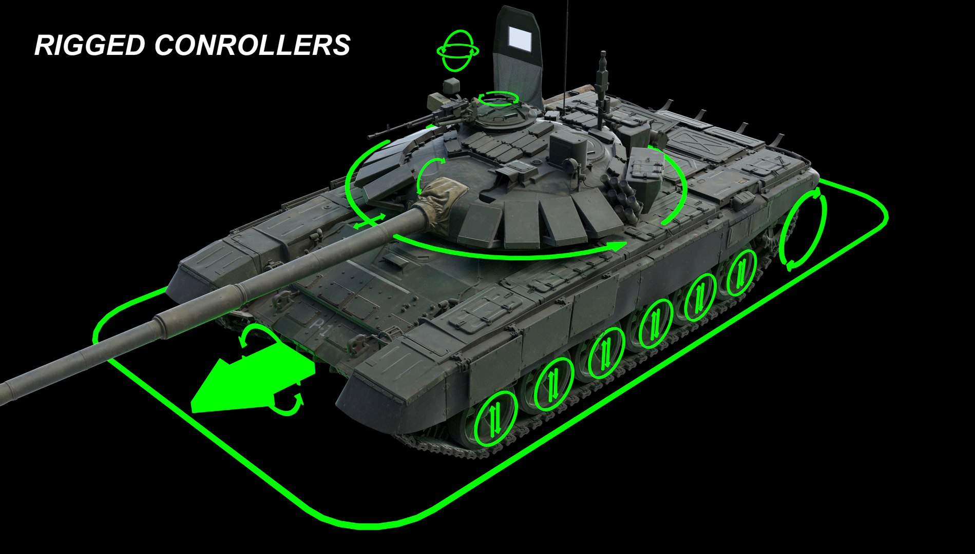 T-72 B3 RIGGED Dirt Realistic Main Battle Tank 3D - TurboSquid 1999216