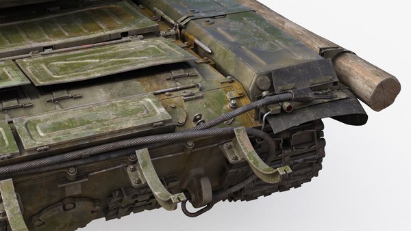 modelo 3d Tanque de batalla principal T-72 B3 RIGGED Dirt Realistic - TurboSquid 1999216