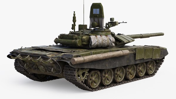 modelo 3d Tanque de batalla principal T-72 B3 RIGGED Dirt Realistic - TurboSquid 1999216