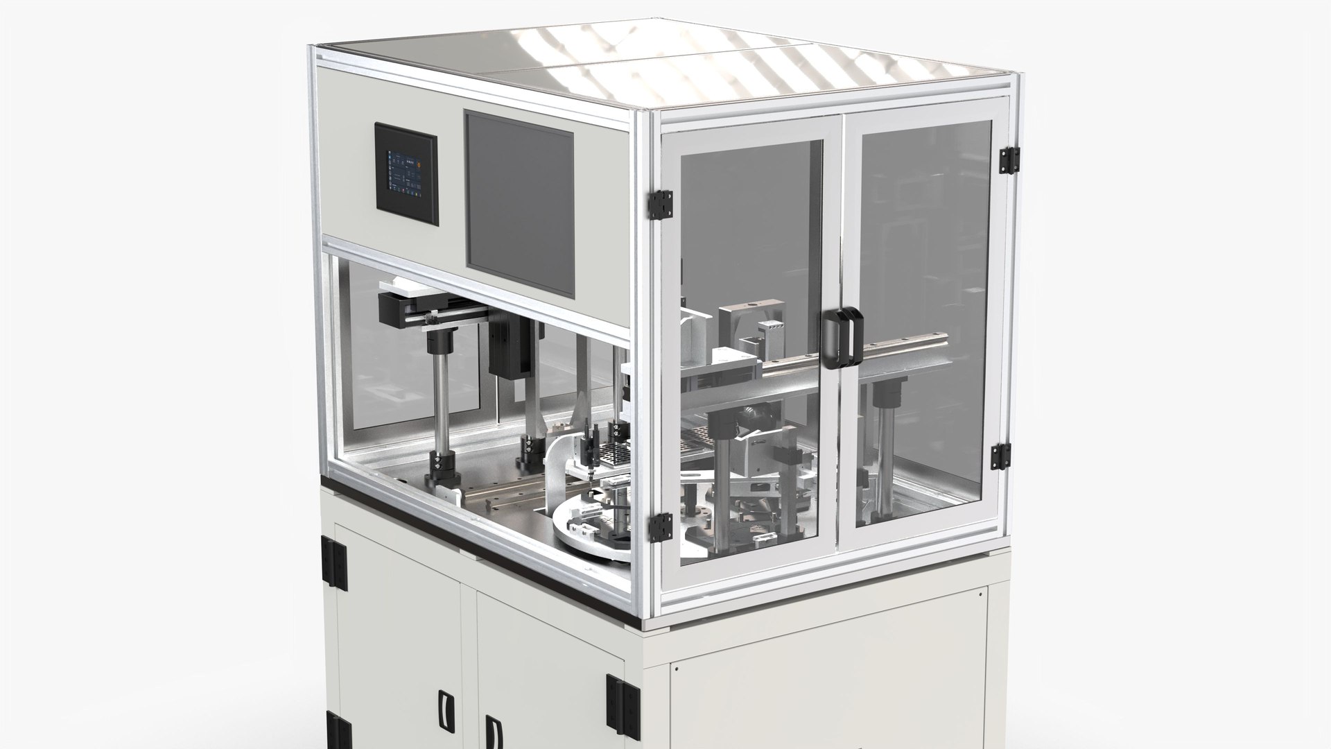 3D Model Automatic Screen Magnet Assembly Testing Machine - TurboSquid ...