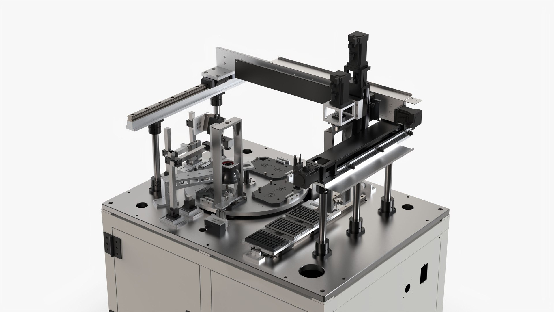 3D Model Automatic Screen Magnet Assembly Testing Machine - TurboSquid ...