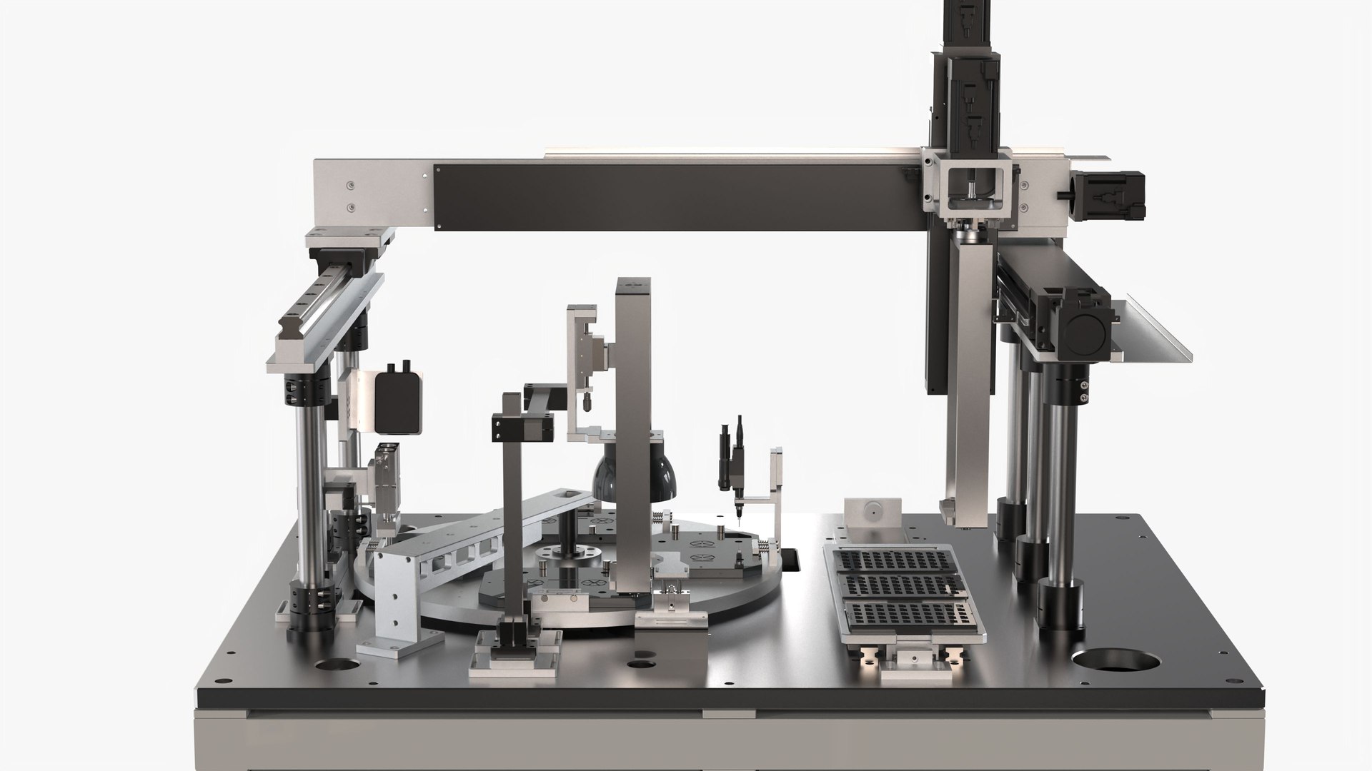 3D Model Automatic Screen Magnet Assembly Testing Machine - TurboSquid ...