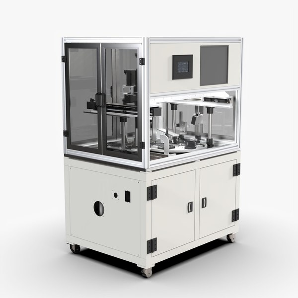 3D model Automatic Screen Magnet Assembly Testing Machine - TurboSquid ...